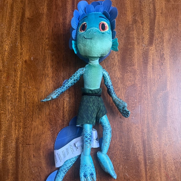 Disney | Toys | Disney Store Pixar Luca Sea Monster Plush Doll From ...